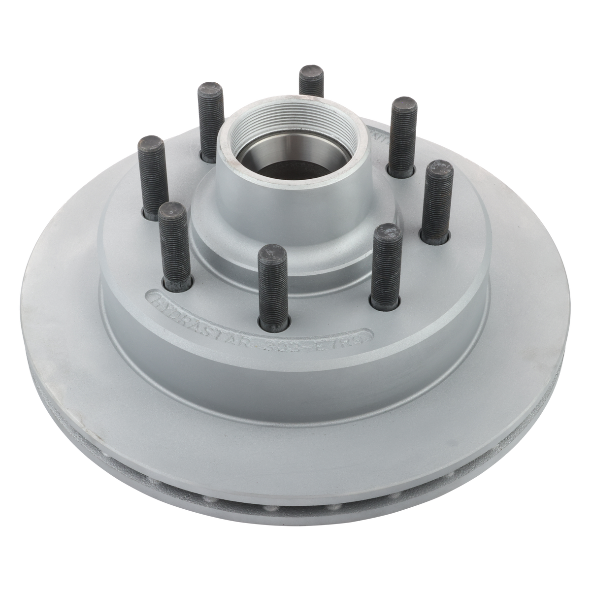 Hydrastar® 7K/8K lbs. Axle Rated Integral Dacromet Coated Rotor (5/8 in ...