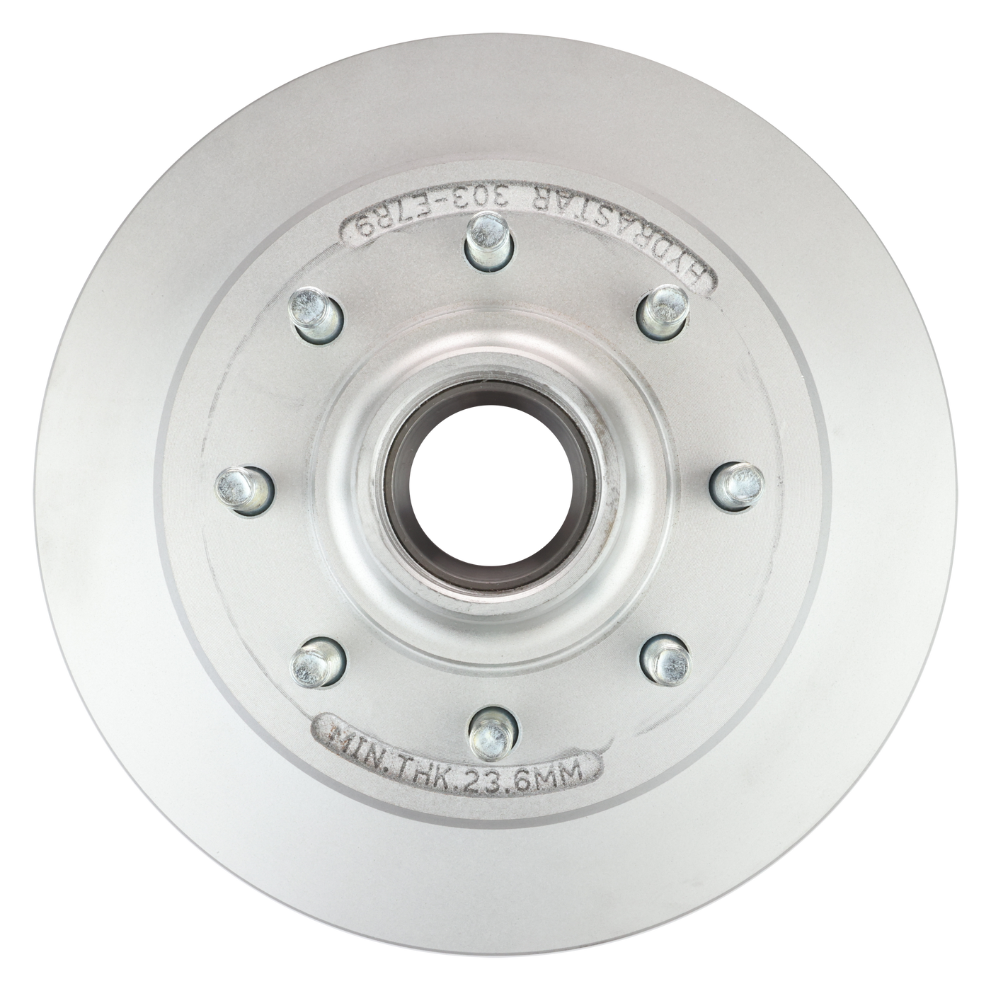 Hydrastar® 7K Axles, 8 Lug Integral Tandem Axle Trailer Disc Brake Kit ...