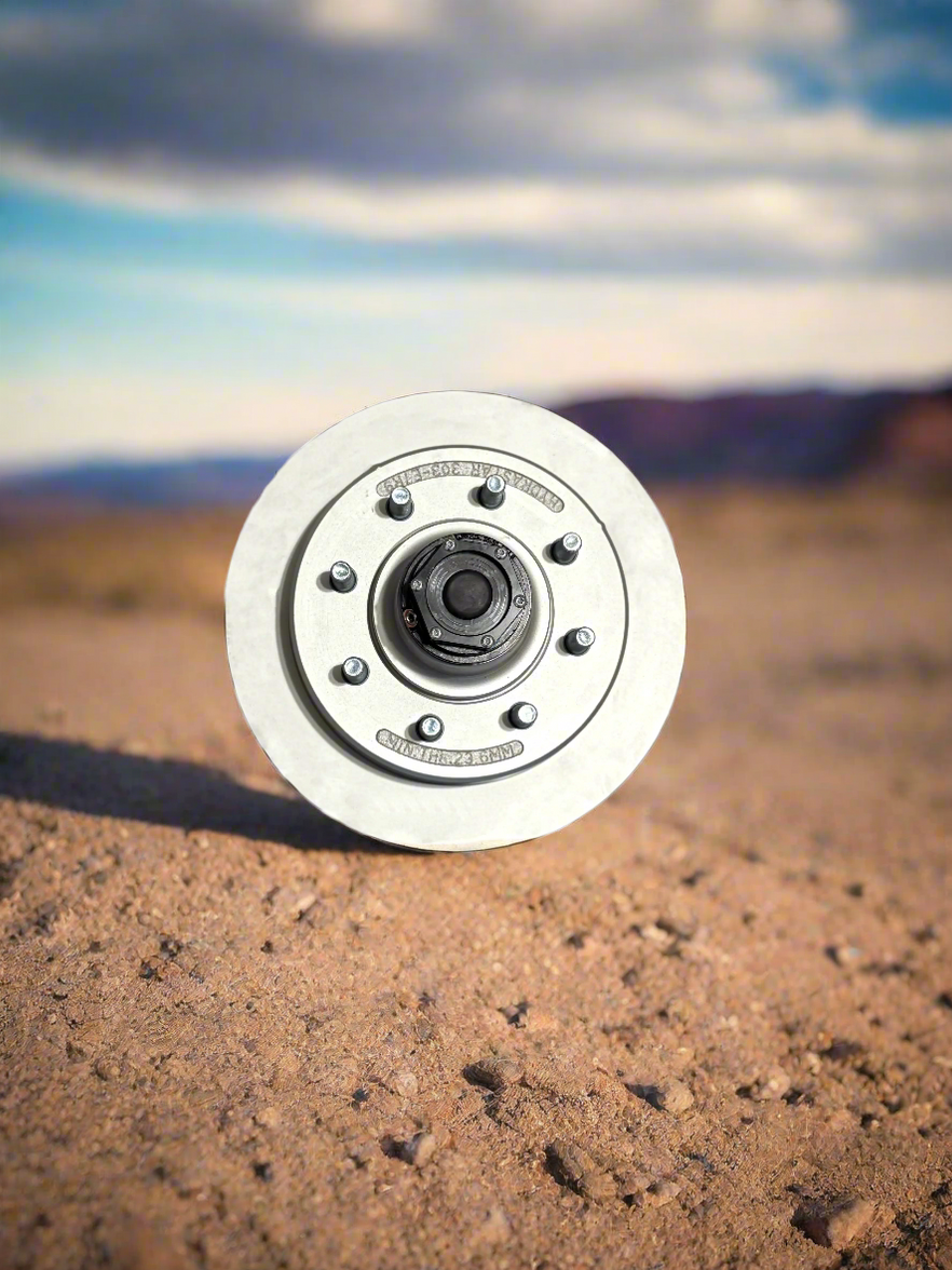 Hydrastar® 8K Axles, 8 Lug Integral TRIPLE Axle Trailer Disc Brake Kit ...