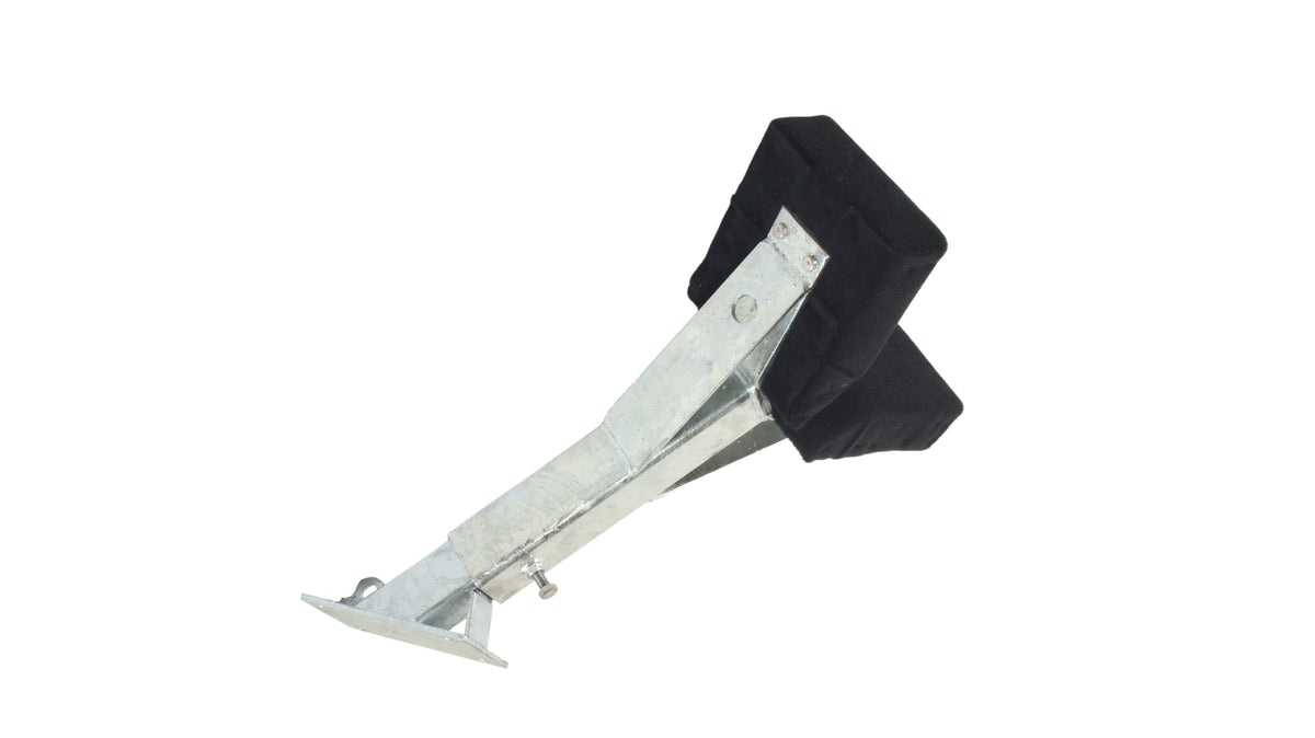 Heavy Duty Marine Carpeted Wood Bow Stop, Adjustable Height | Hydrastar