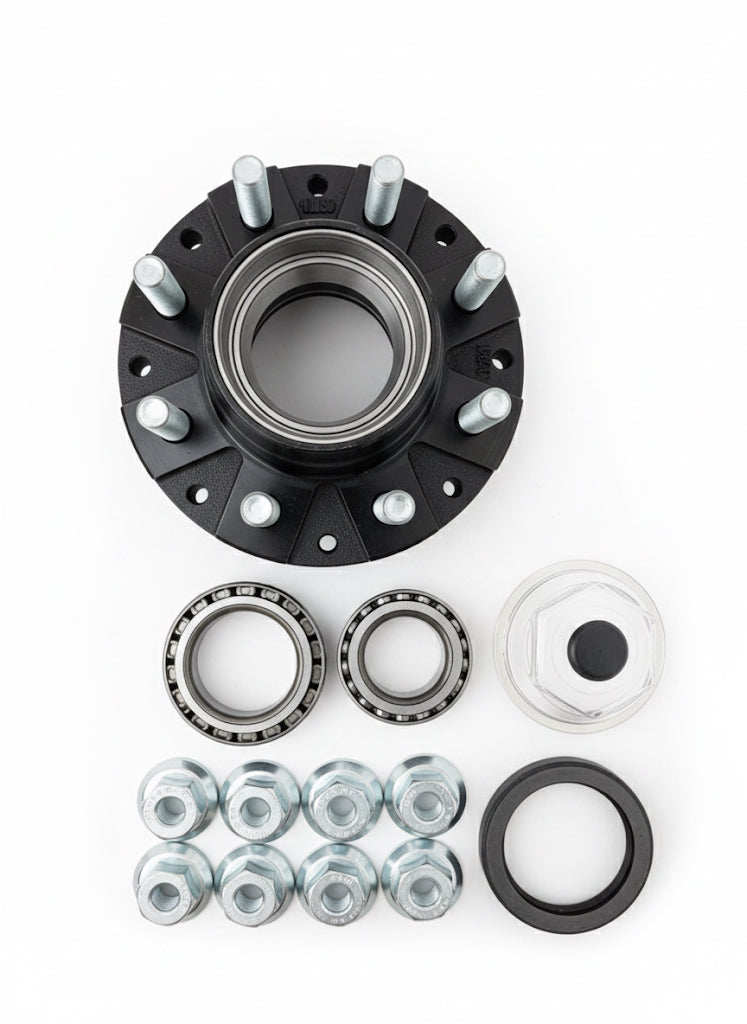 9K/10K General Duty Hub - 8 on 6.5" - 5/8" Studs {008-430-03} - Fits ...
