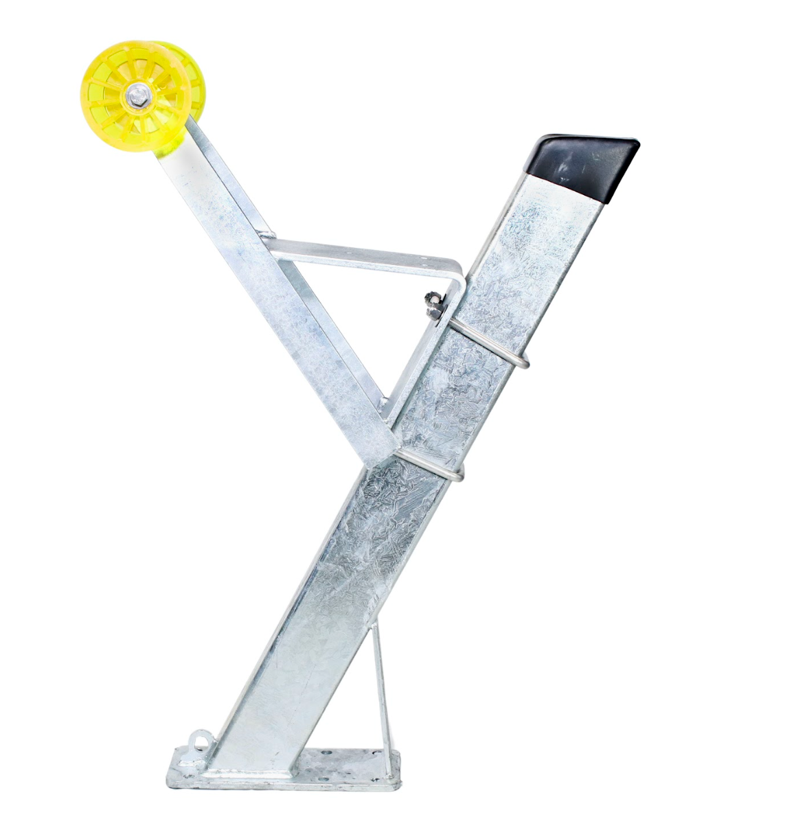 Winch Stand Assembly 3x4 Post Heavy Duty with Winch Seat and Rollers ...