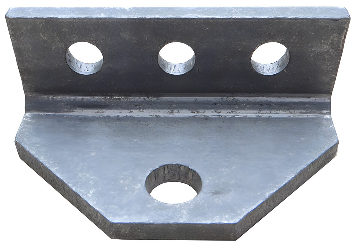 Top Aluminum Angle Bracket, Swivel, Aluminum 1/2" Hole | Hydrastar